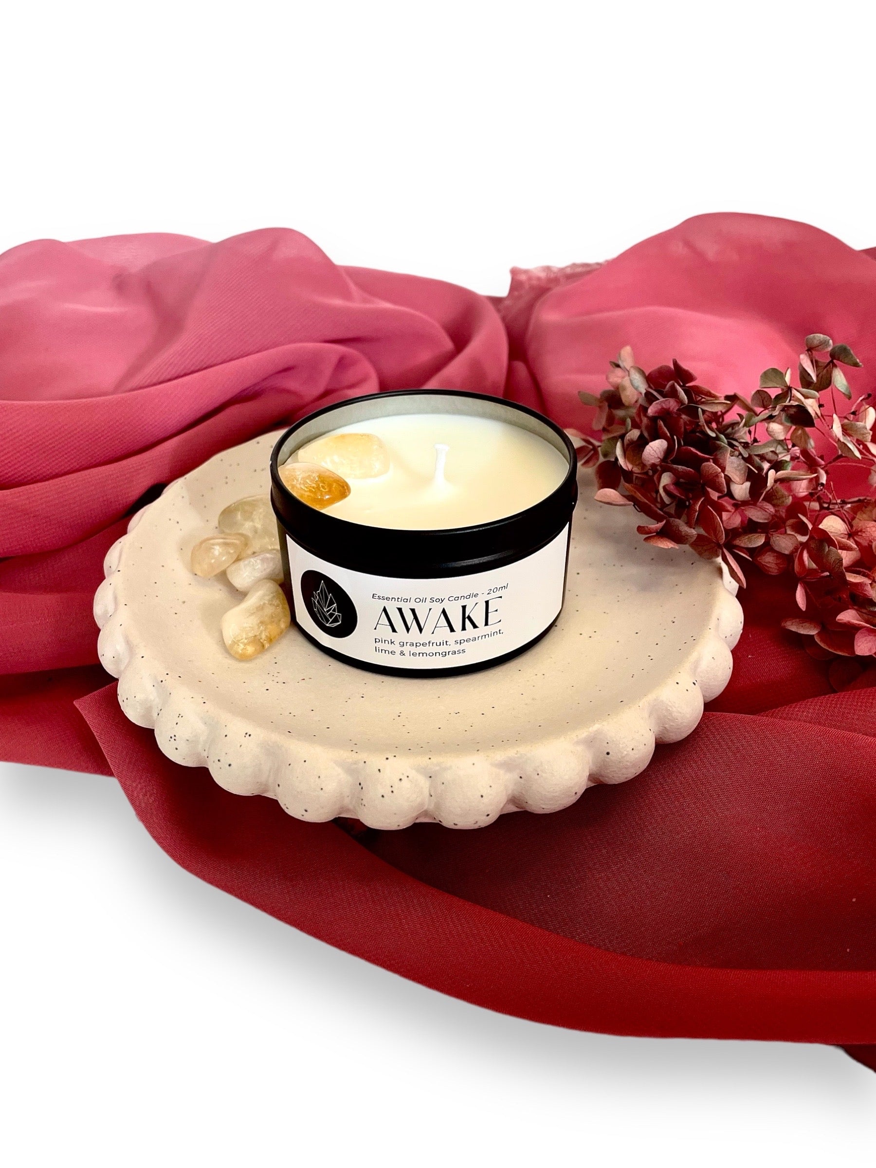 Essential Blend Soy Candles – Ruby Lights