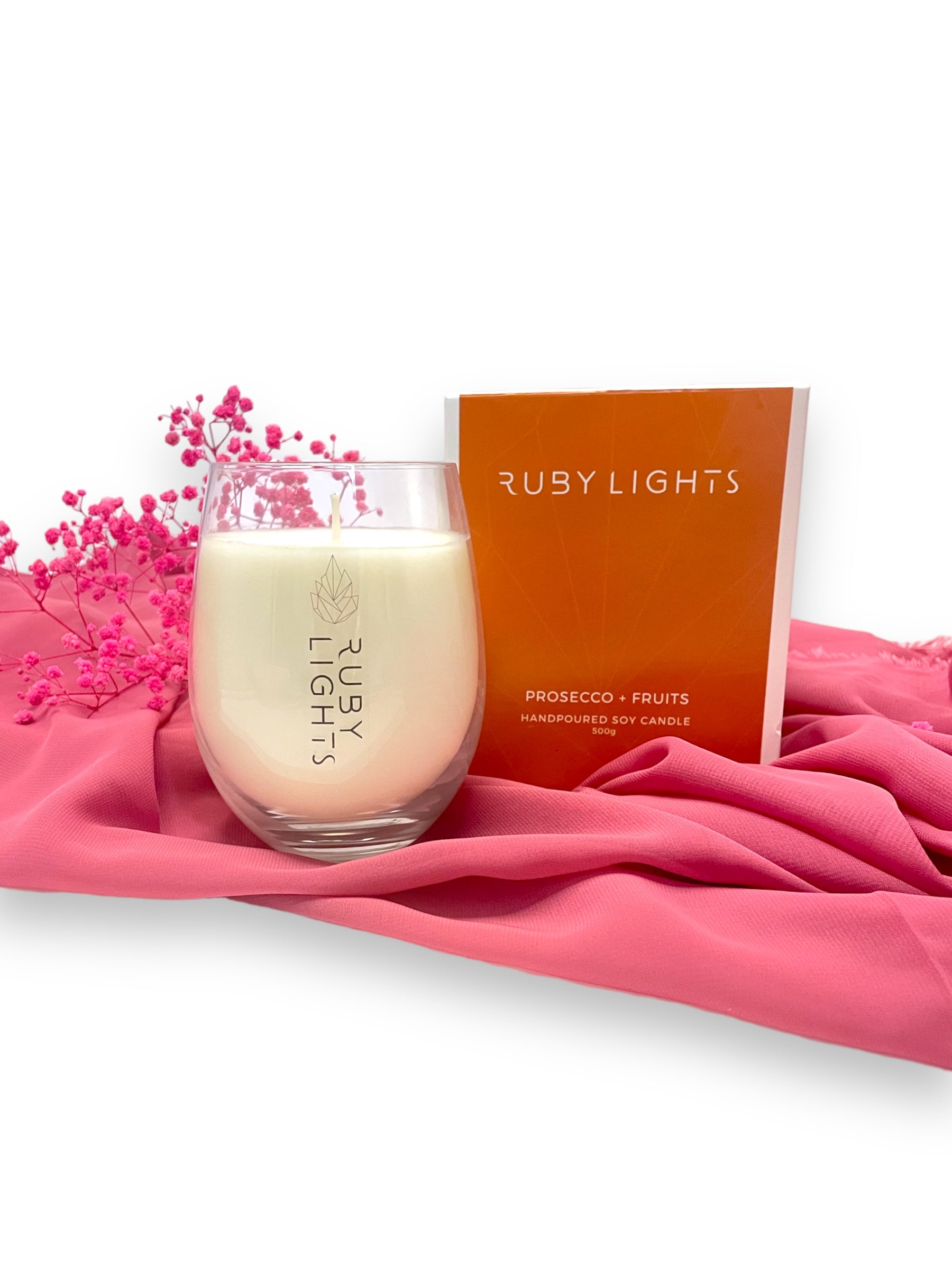 Prosecco + Fruits - Element Large Soy Candle - 500g – Ruby Lights
